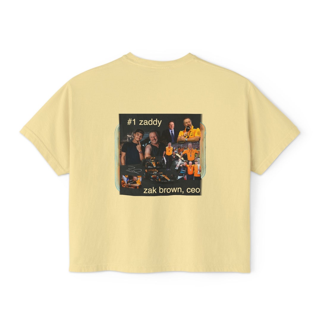 Zak Brown #1 Zaddy Mclaren Boxy-t!!!! - Etsy