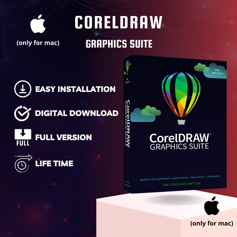 Coreldraw Graphics Suite 2023 V24.4 for Macos Free License Lifetime for ...
