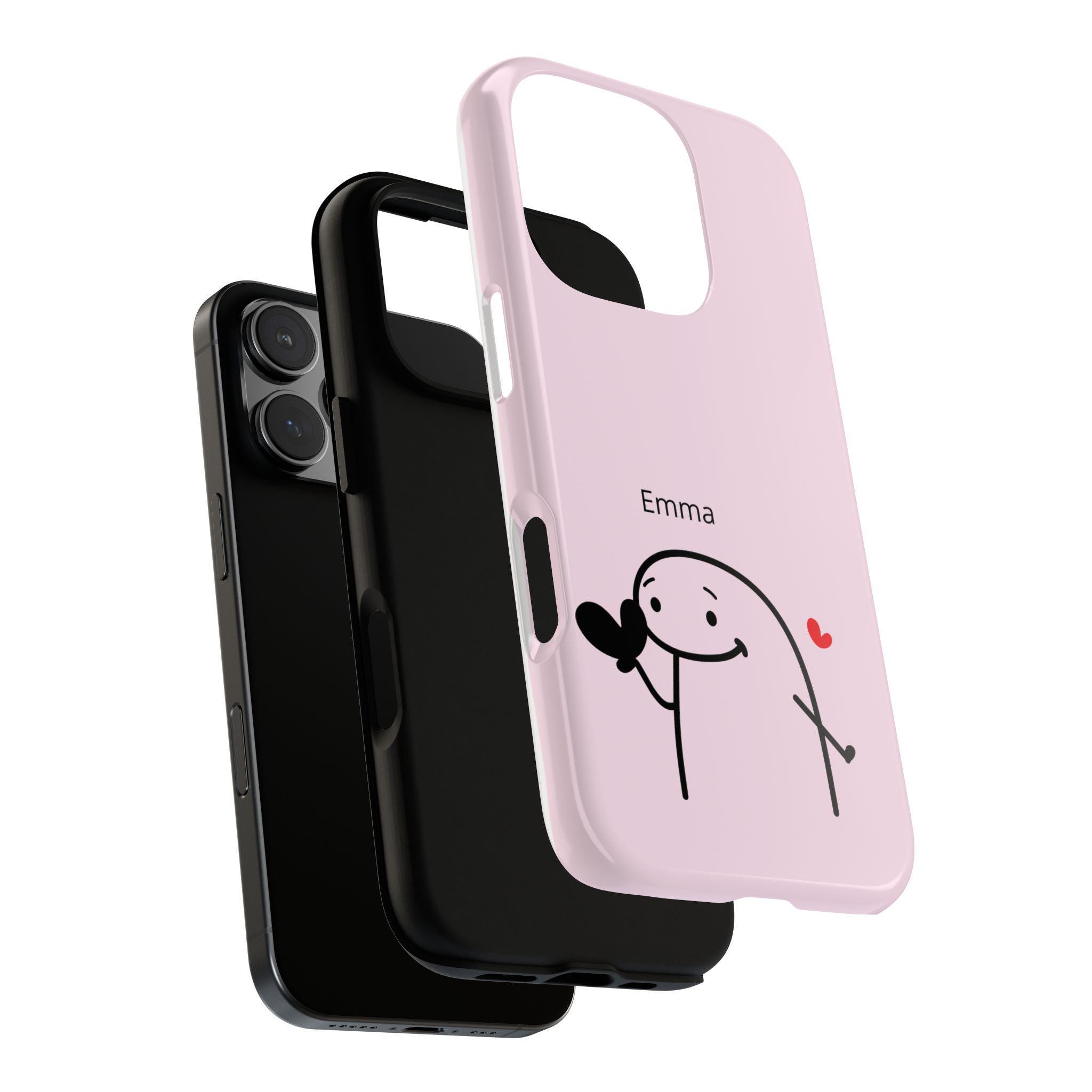 Flork Phone Cases/personalized Names/fun Matching Set/cute Couple Case ...