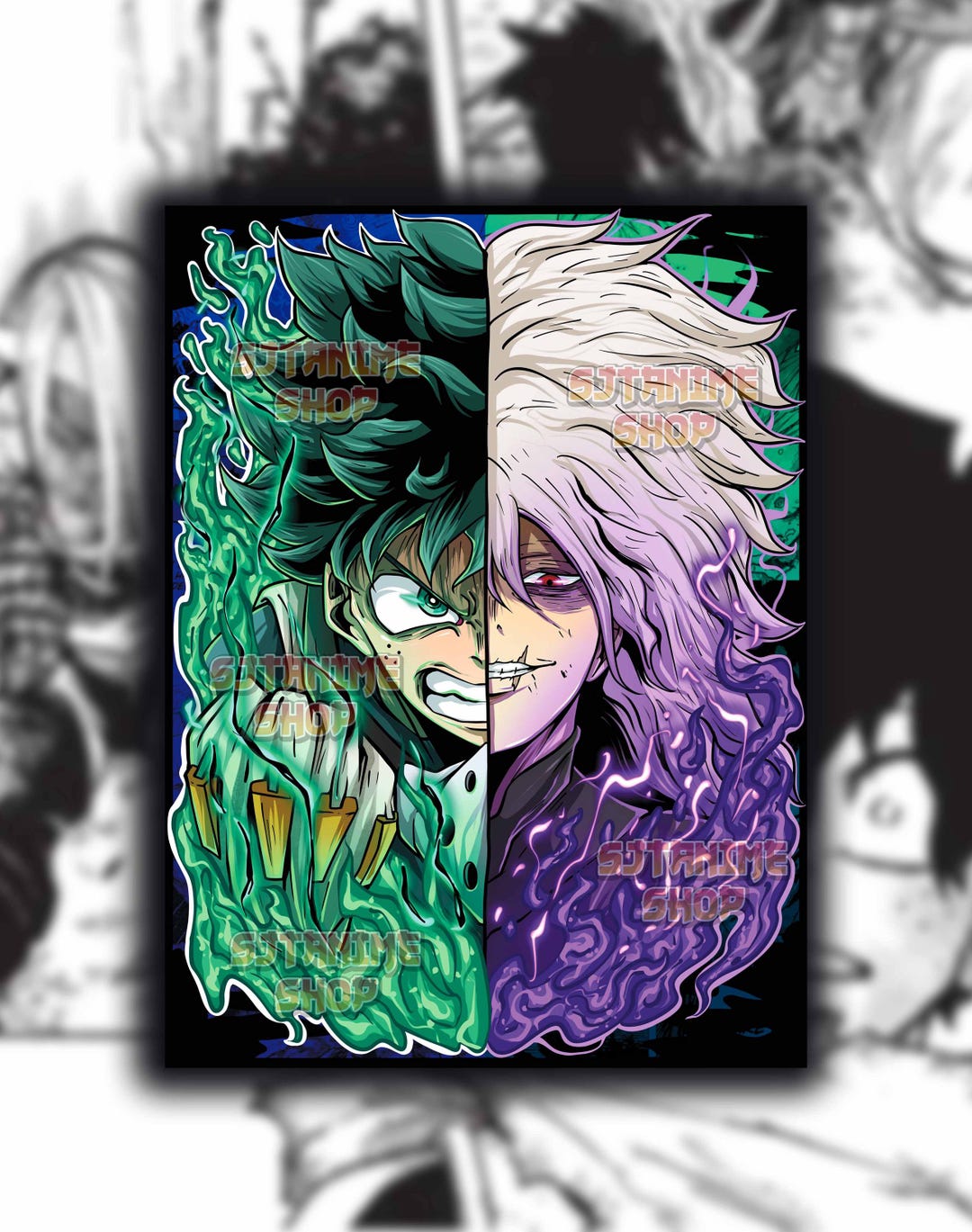 Anime Deku Poster - Etsy