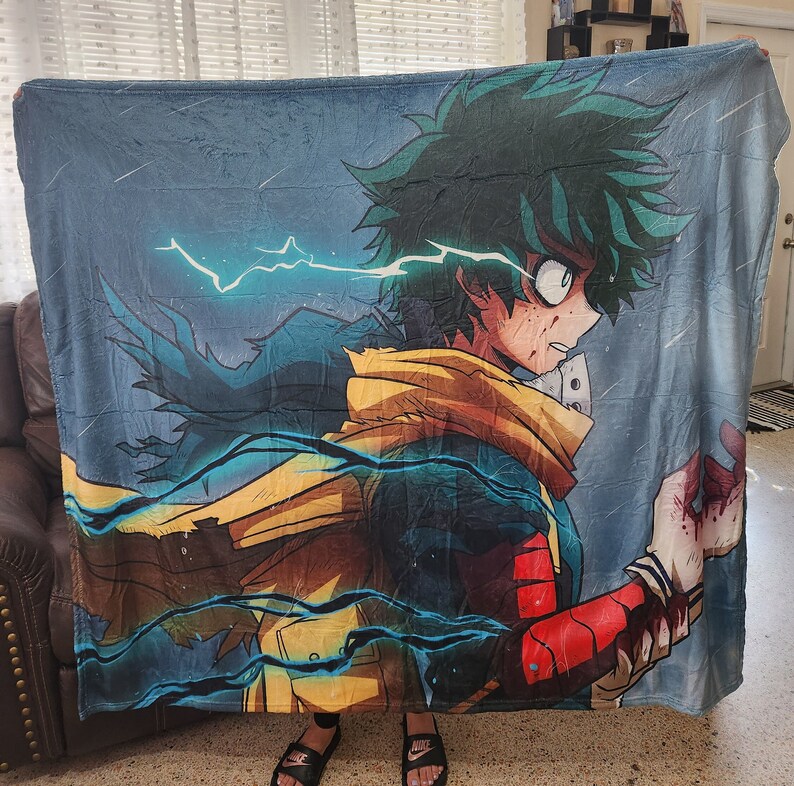 Anime Blanket MHA - Etsy