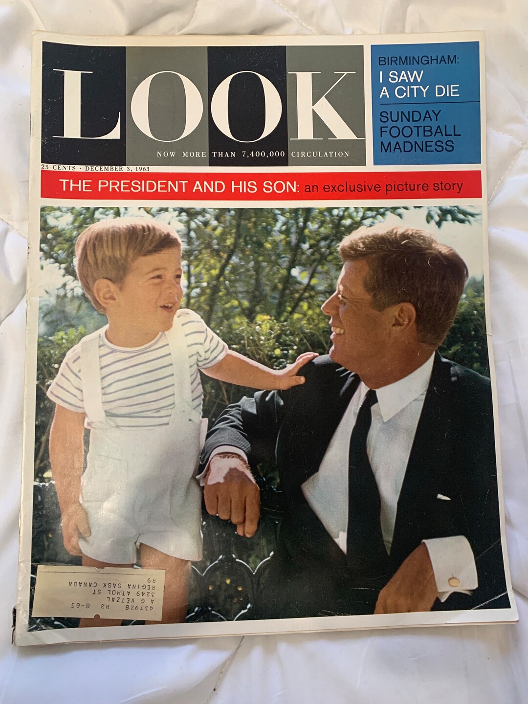 Vintage December 1963 Look Magazine - Etsy