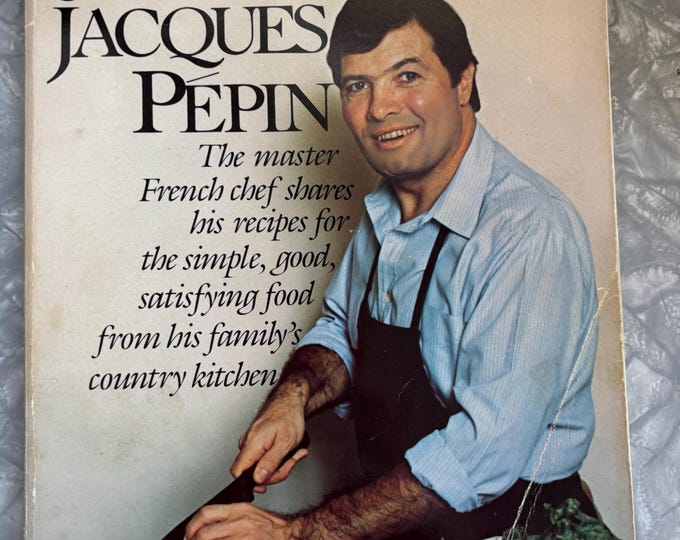 1970s La Technique French Cookbook by Jacques Pépin an Illustrated ...