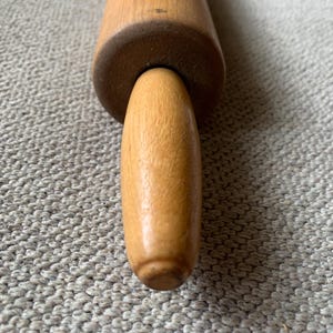 Vintage Maple Rolling Pin With Original Handles and Finish,1940s - Etsy