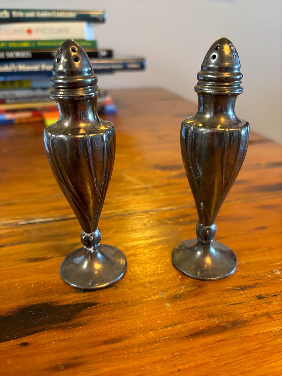 Vintage Viking Salt and Pepper Shakers - Etsy