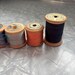 Lot of 9 Vintage Spools of Thread Assorted Colors - Etsy