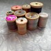 Lot of 9 Vintage Spools of Thread Assorted Colors - Etsy