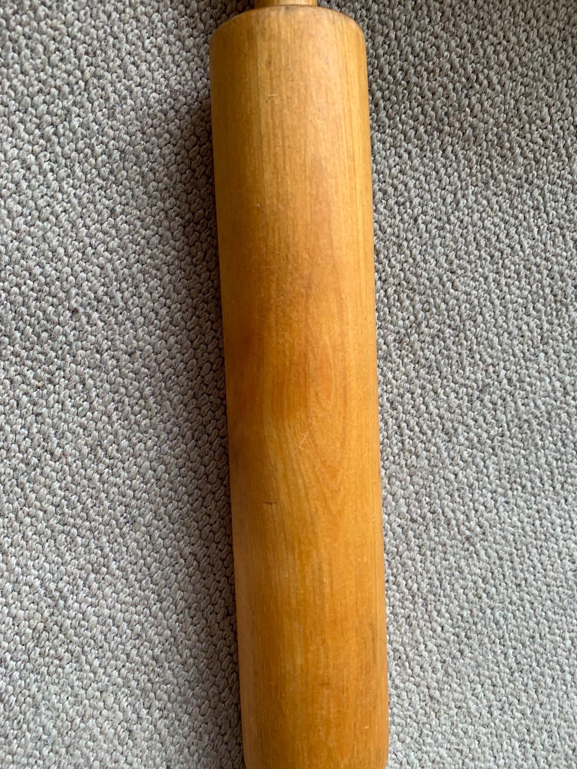 Vintage Birch One Piece Turned Rolling Pin, Possibly Mennonite - Etsy