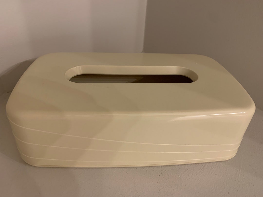 Vintage 1980s Tissue Box Cover - Etsy