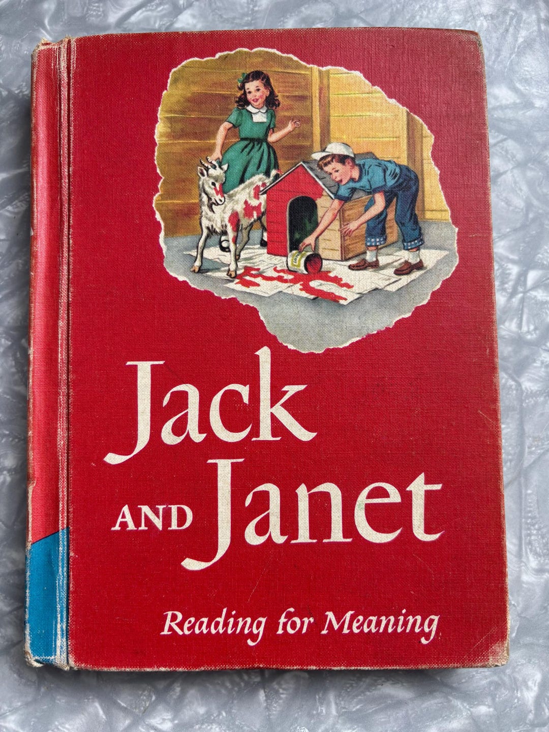 Vintage Jack and Janet Reading for Meaning Reading Primer, 1957 Edition ...