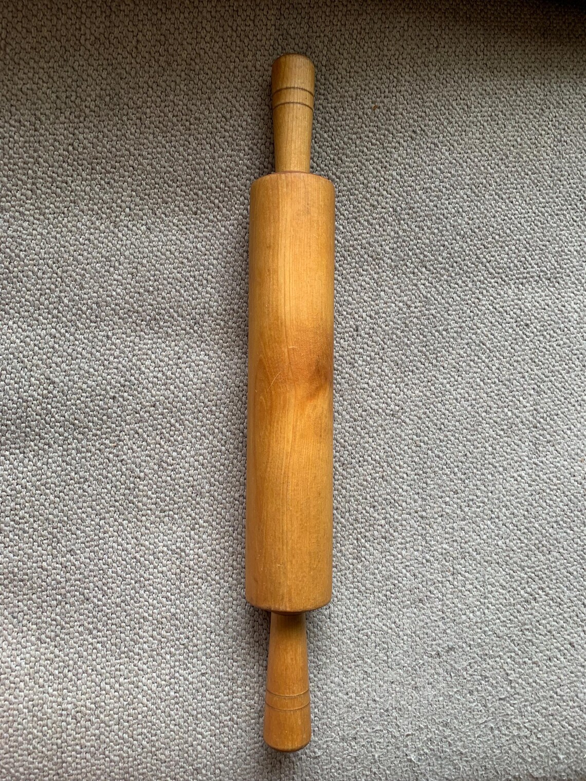 Vintage Birch One Piece Turned Rolling Pin, Possibly Mennonite - Etsy