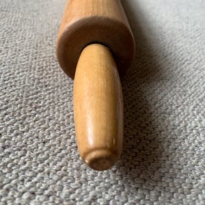 Vintage Maple Rolling Pin With Original Handles and Finish,1940s - Etsy