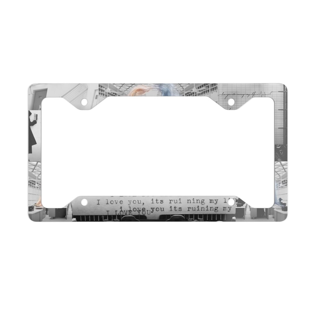 I Love You It's Ruining My Life, License Plate Frame, TTPD, Fortnight ...