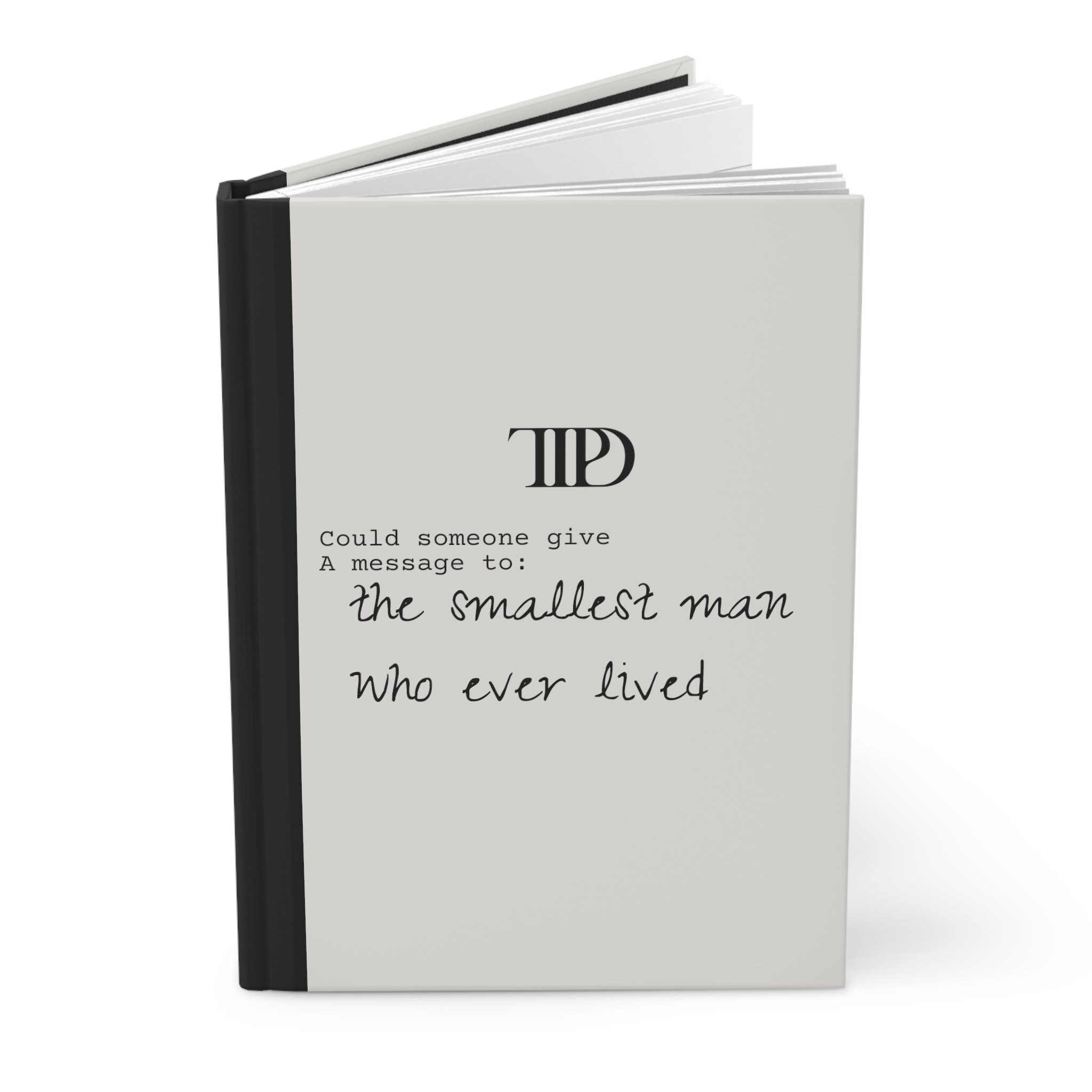 The Smallest Man Who Ever Lived, LYRICS ON BACK, Taylor Swift, Journal ...