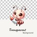 Ant Chibi Clipart, Watercolor Clipart, Cute Ant Clipart, Nursery ...