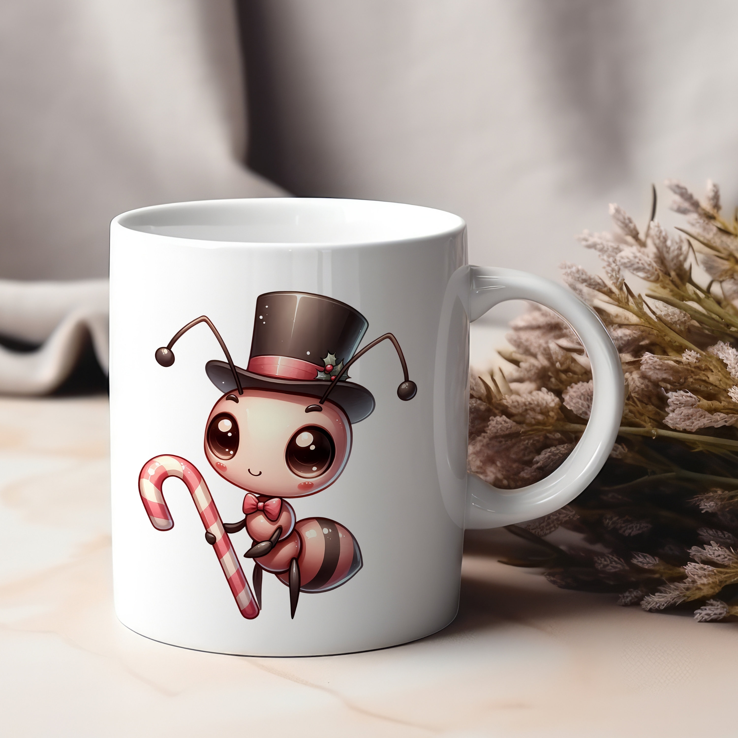 Ant Chibi Clipart, Watercolor Clipart, Cute Ant Clipart, Nursery ...