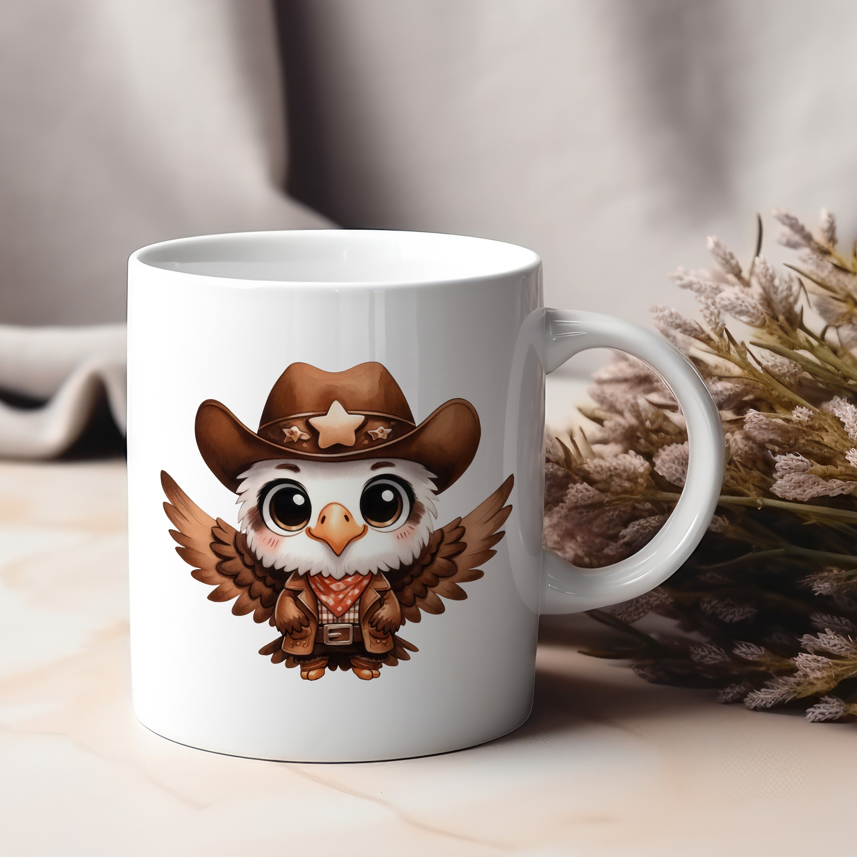 Cowboy Animal Clipart, Safari Animals Clipart, Watercolor Animals ...