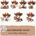 Baby Cowboy Clipart Bundle, Watercolor Clipart, Cute Cowboy Png, Wild ...