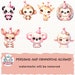 Party Animals Clipart Bundle, Safari Party Animal, Birthday Animal ...
