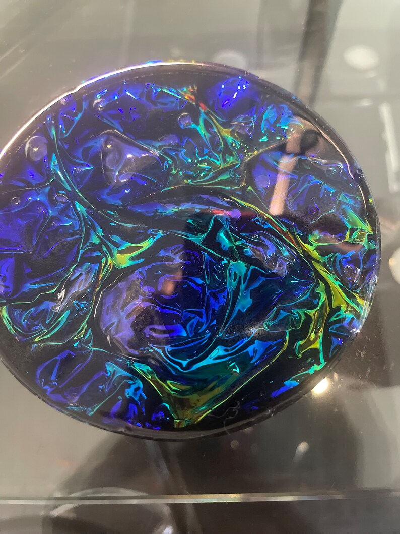 Dragon Skin Resin Coasters,resin Art,cute Coasters,housewarming Gift ...