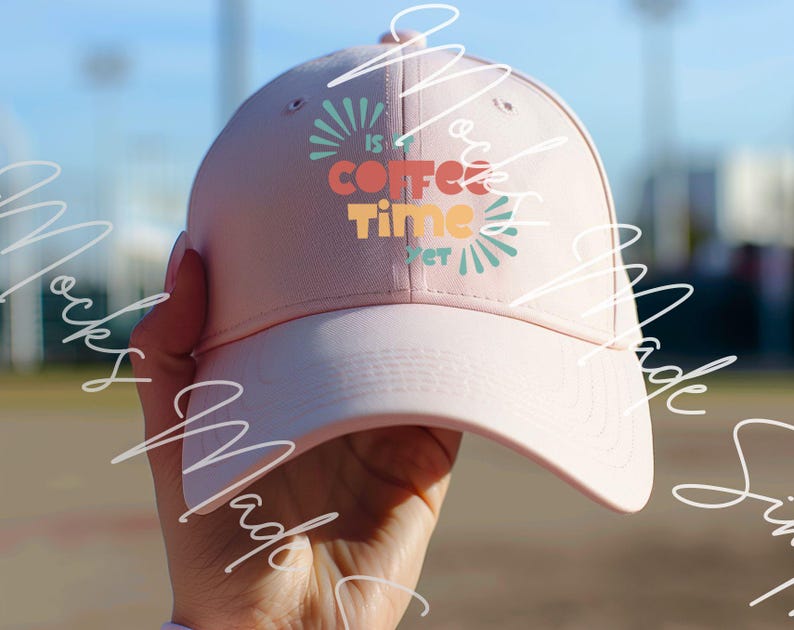 Mockup Cap Mockup Light Pink Baseball Hat Mockup Hand Holding Female ...