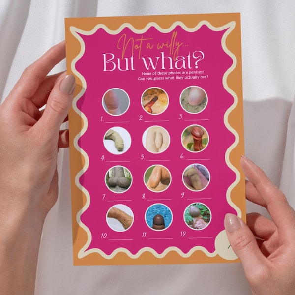 Willy Bingo - Etsy UK