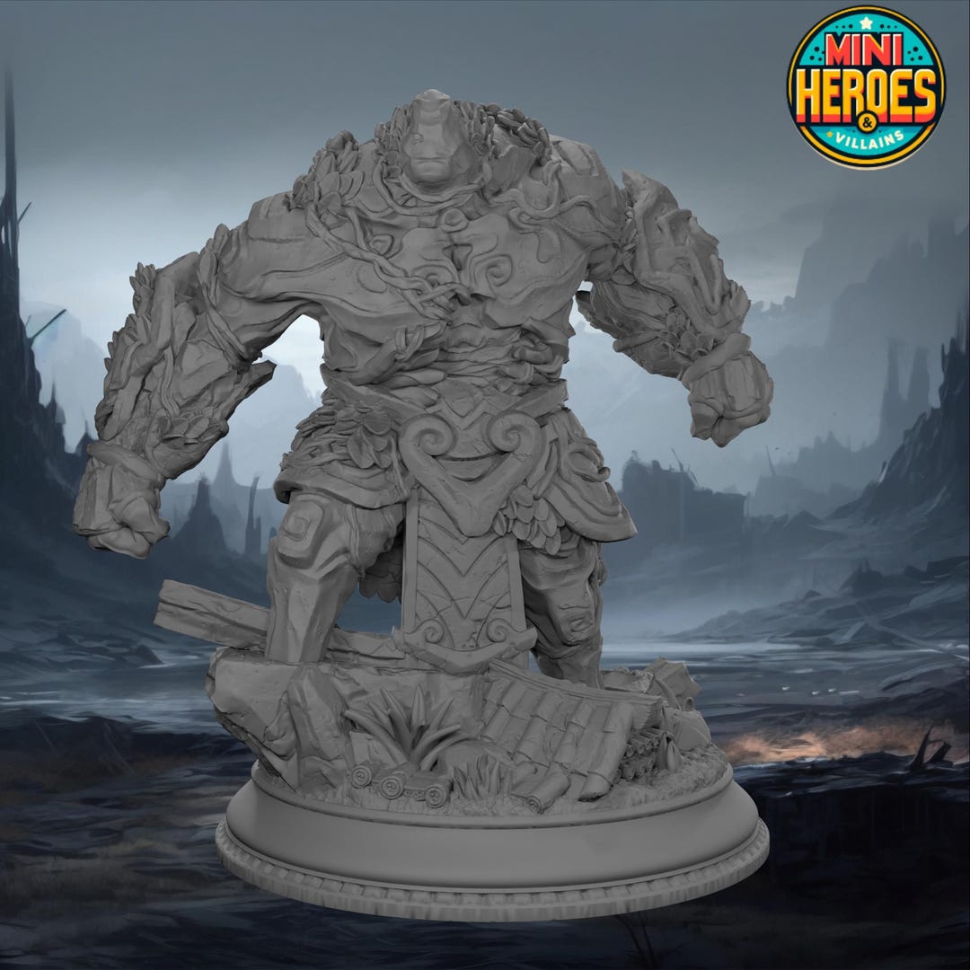 Jade Golem Ancient Elemental Golem Stone Golem Colossus Unique Enemy ...