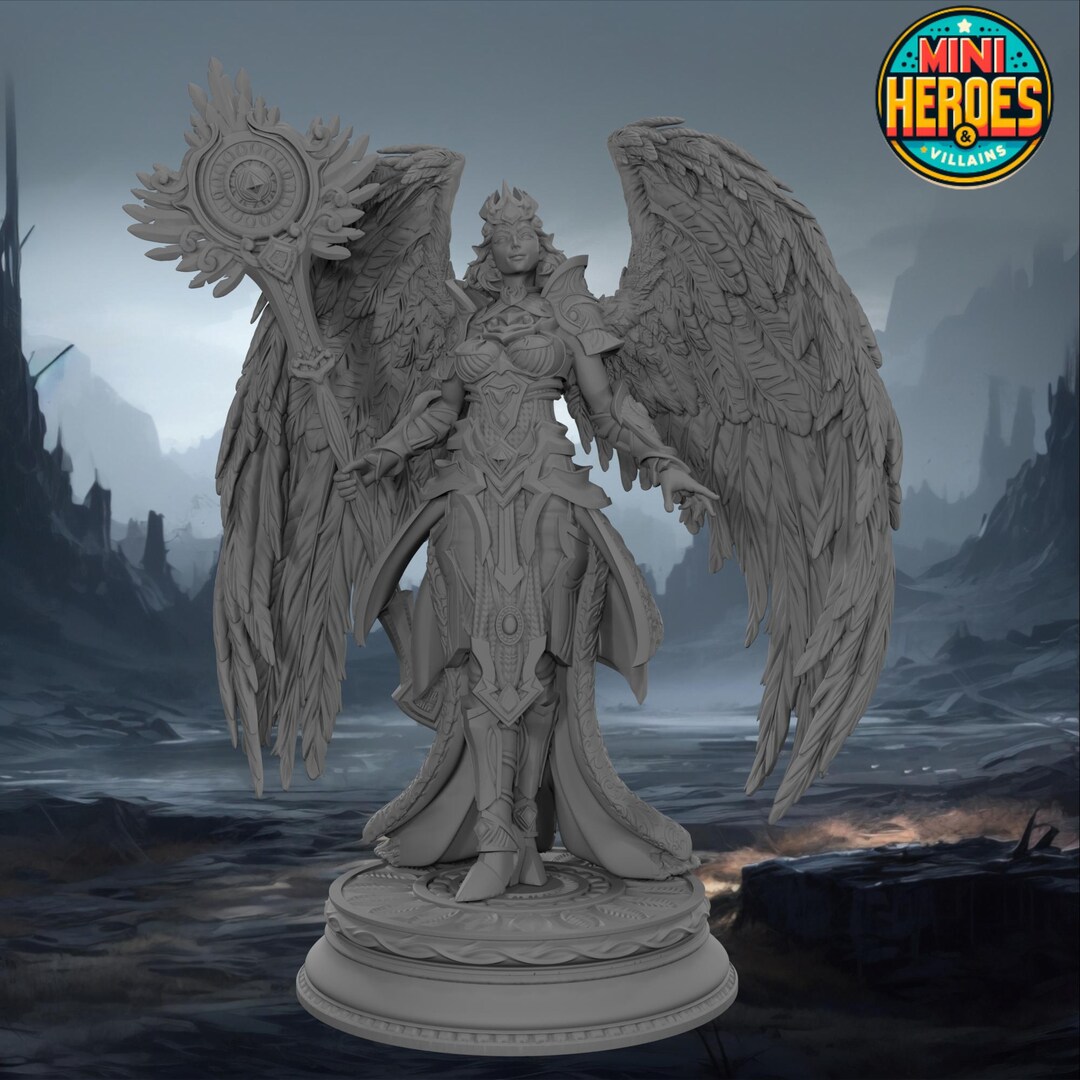 Holy Female Angel Miniature Cleric Angel Heavenly Angel Beautiful Angel ...