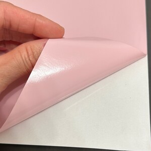 5x A4 Self-adhesive Color Sticker Sheets - Etsy