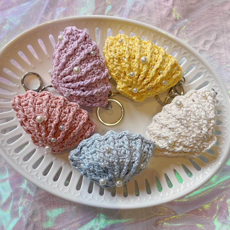 Crochet Seashell - Etsy