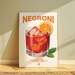 Negroni Poster - Etsy