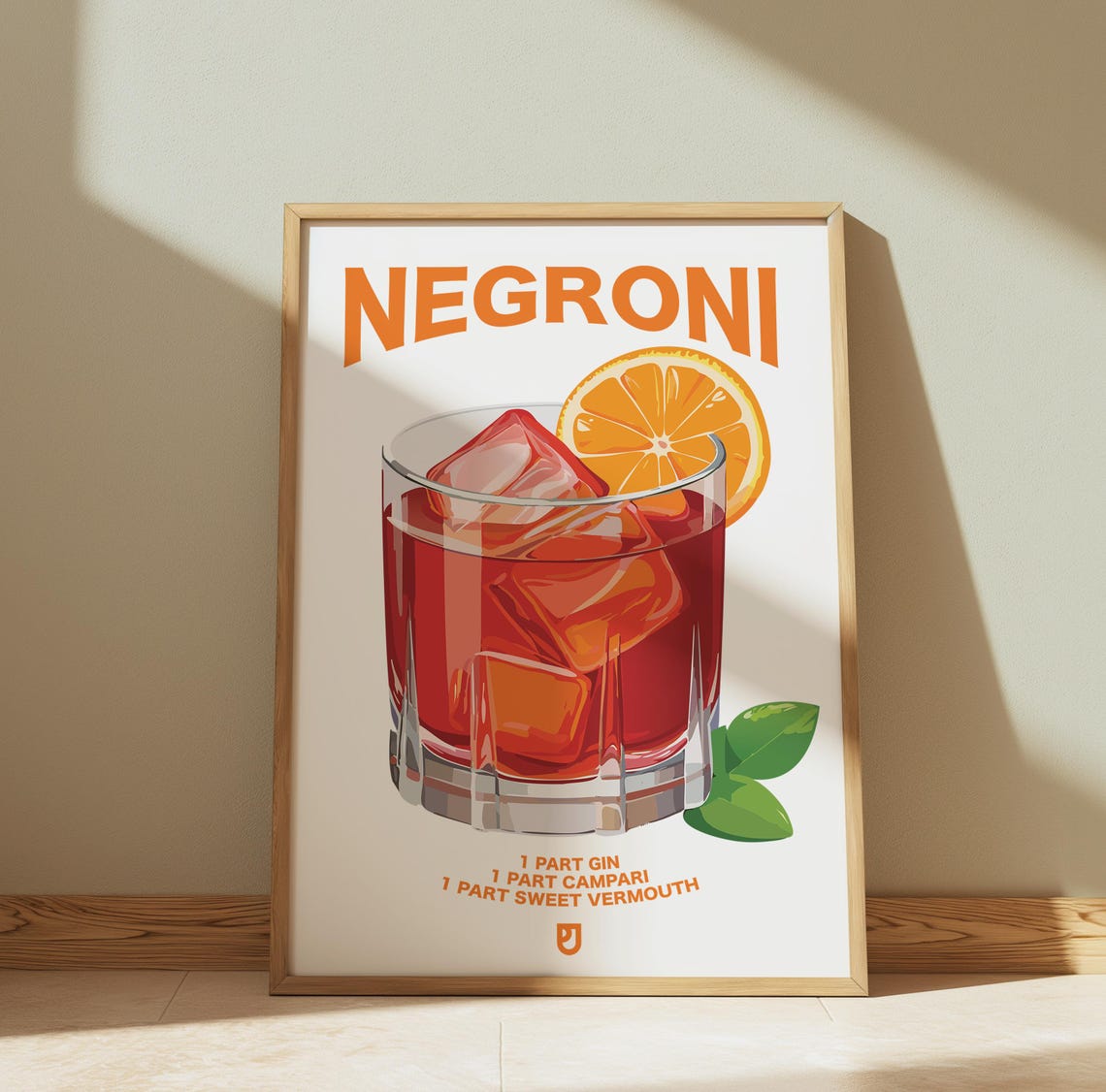 Negroni Poster - Etsy