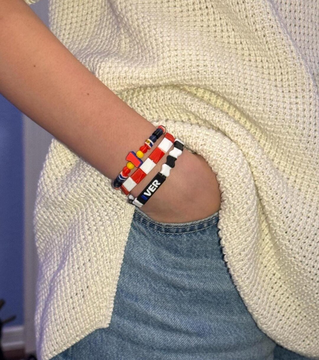 Max Inspired F1 Friendship Bracelets Set - Etsy