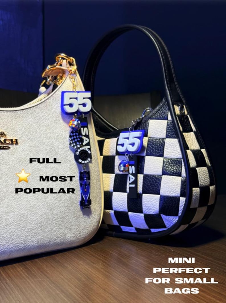 Carlos Inspired 2026 F1 Blue British Team Bag Charm | Motorsport Gift ...