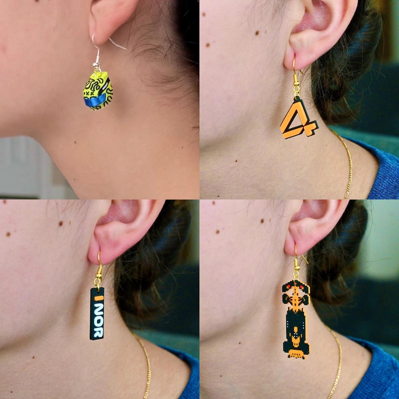 F1 Jewelry Earrings - Etsy UK
