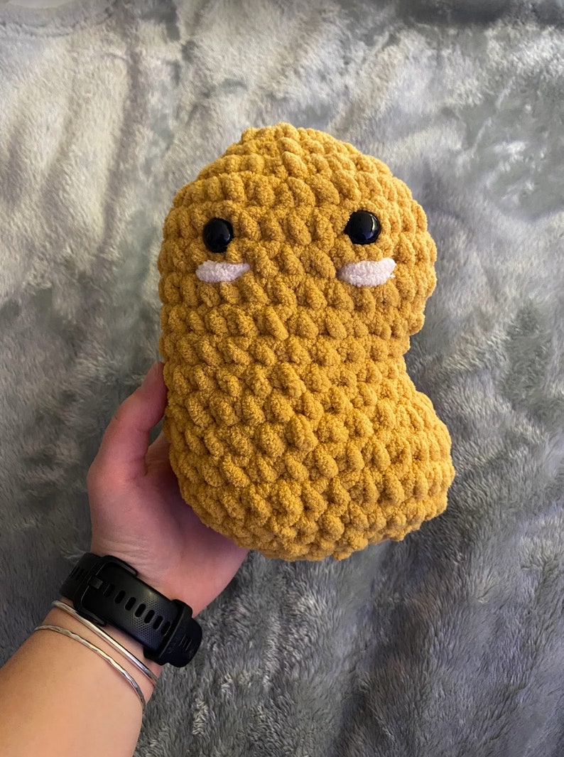 Chicken Nugget Crochet Pattern - Etsy