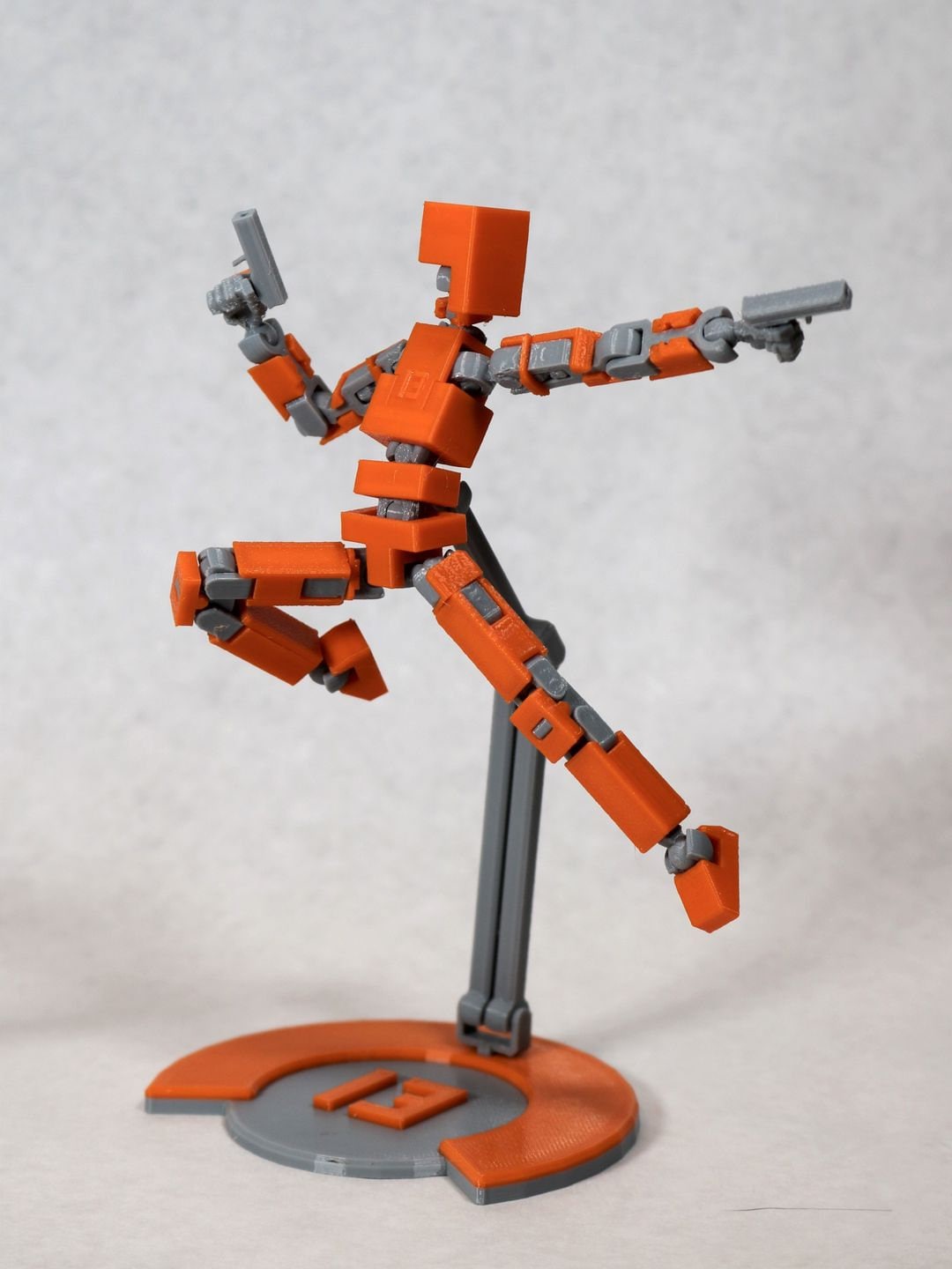 Articulated Lucky 13 Toy | 3D Printed Figure - Etsy