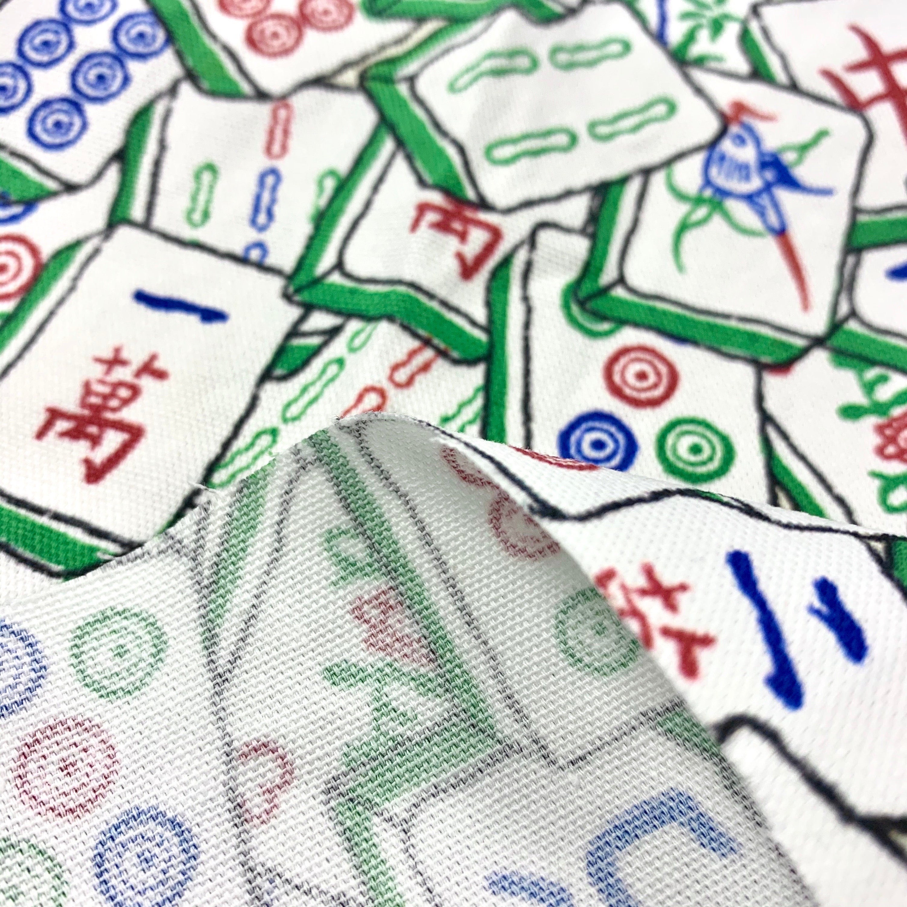 KT Fabric Mahjong Cotton Printed Oxford Fabric 43 by Half Yard - Etsy