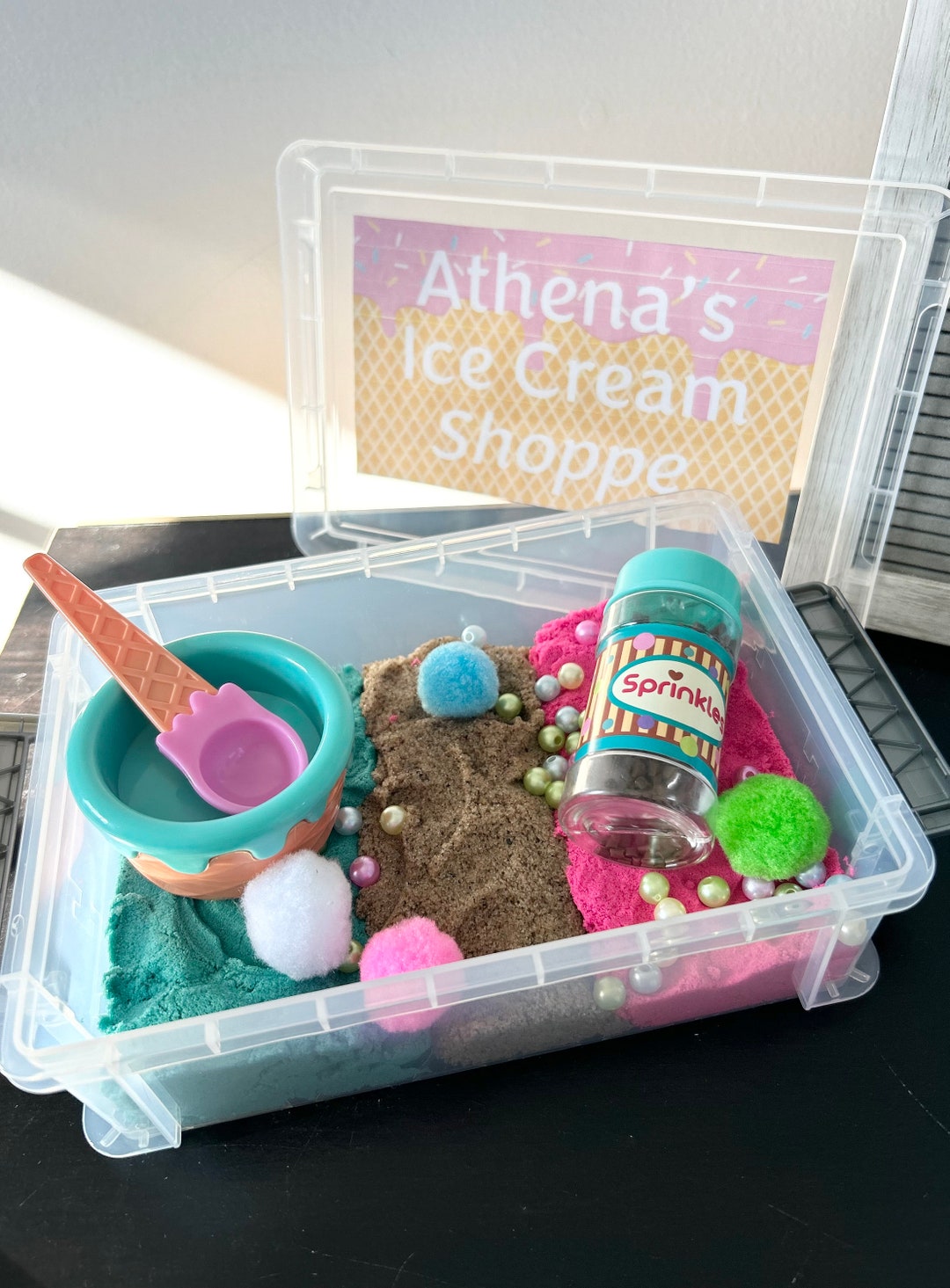 Ice Cream Sensory Kit - Etsy