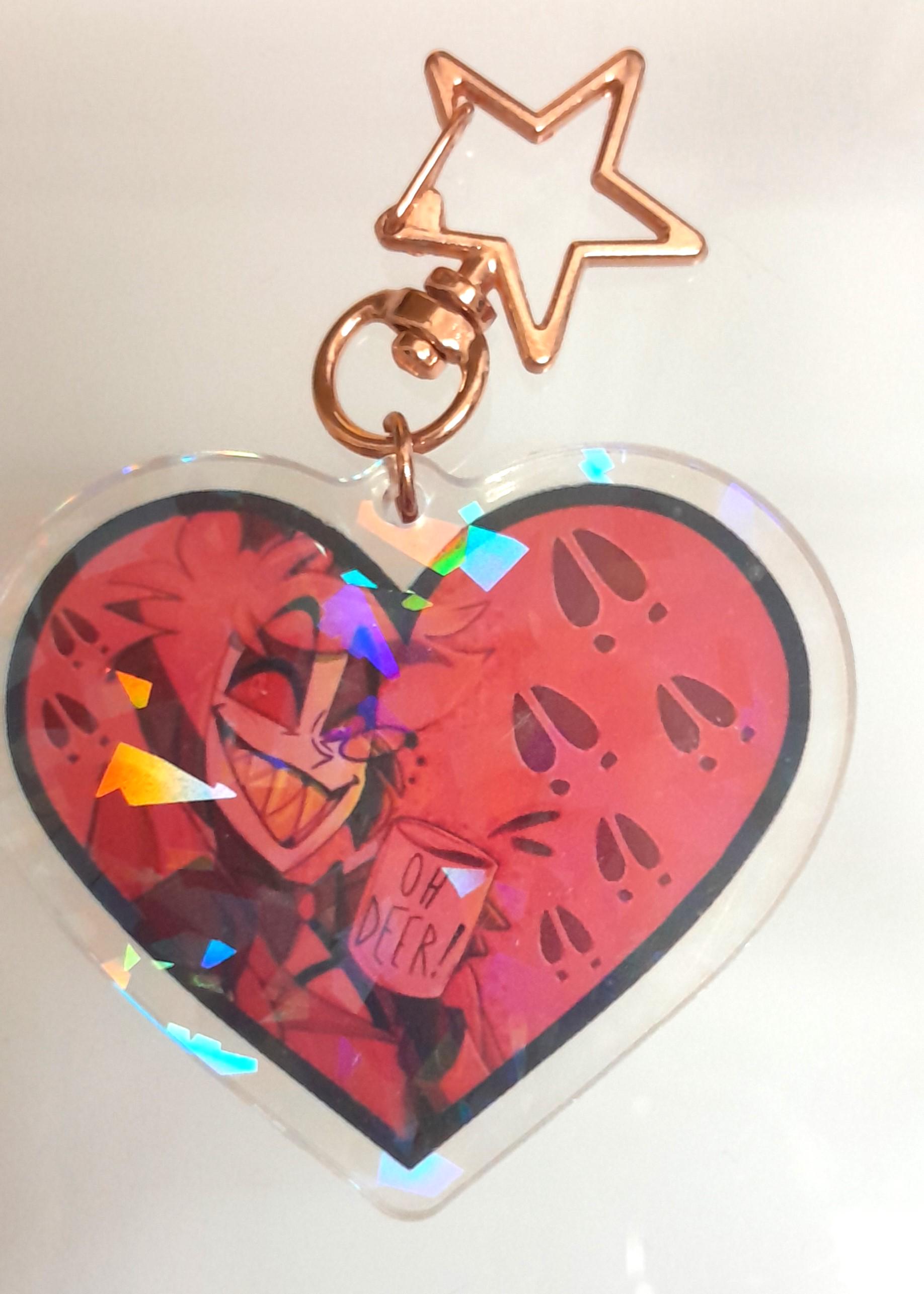 Hazbin Hotel Acrylic Character Keychains *convention Debut* - Etsy