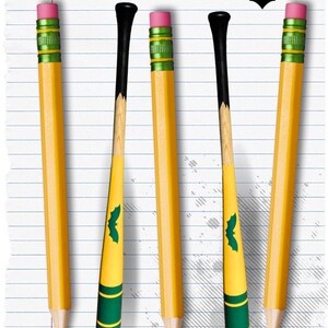 Cave Bats Fully Custom Wood Bat - Pencil Bat Design - Any Model - Any ...