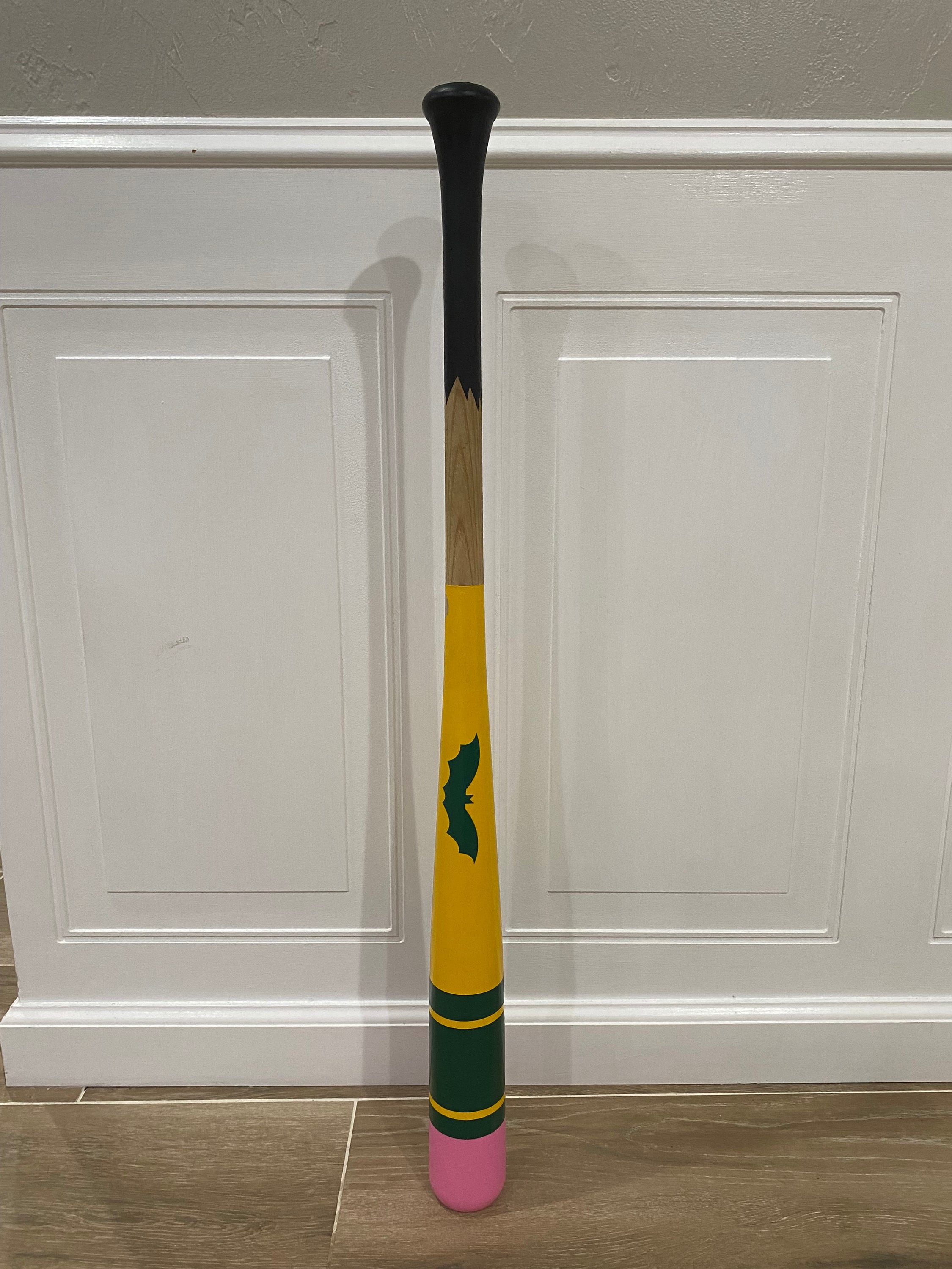 Cave Bats Fully Custom Wood Bat - Pencil Bat Design - Any Model - Any ...