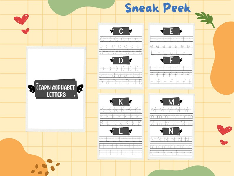 100 Sight Words Activity Sheet Printables, Alphabet Tracing, Worksheet ...