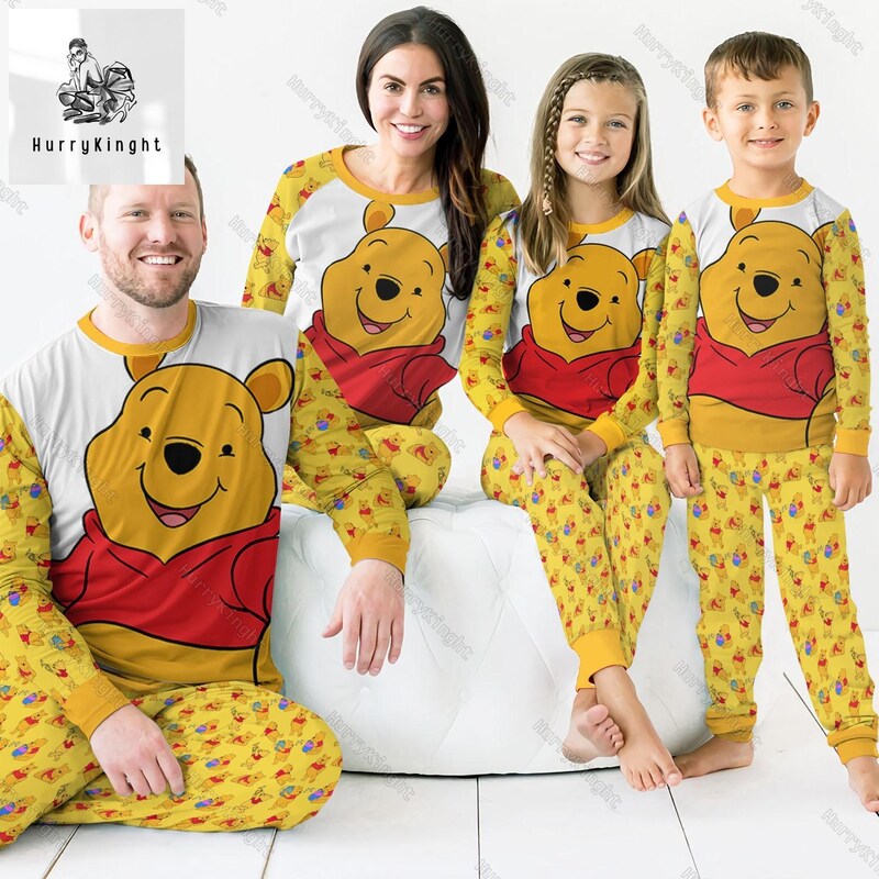 Winnie the Pooh Adult Pajamas - Etsy