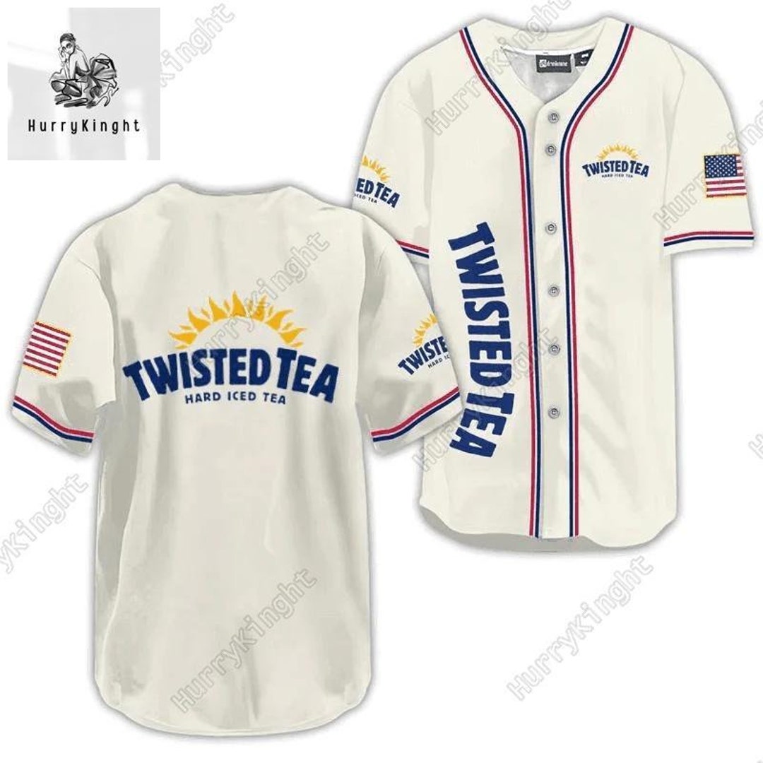 Twisted Tea Baseball Jersey, Twisted Tea Baseball Shirt, Twisted Tea ...