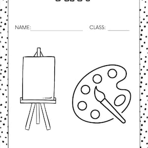 Printable Book Covers for School Subjects | Classroom Decor for Math ...