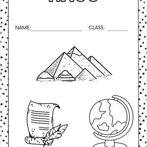 Printable Book Covers for School Subjects | Classroom Decor for Math ...