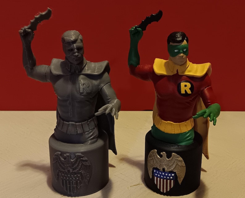 Earth 2 Robin Fan Art Bust Justice Society of America - Etsy