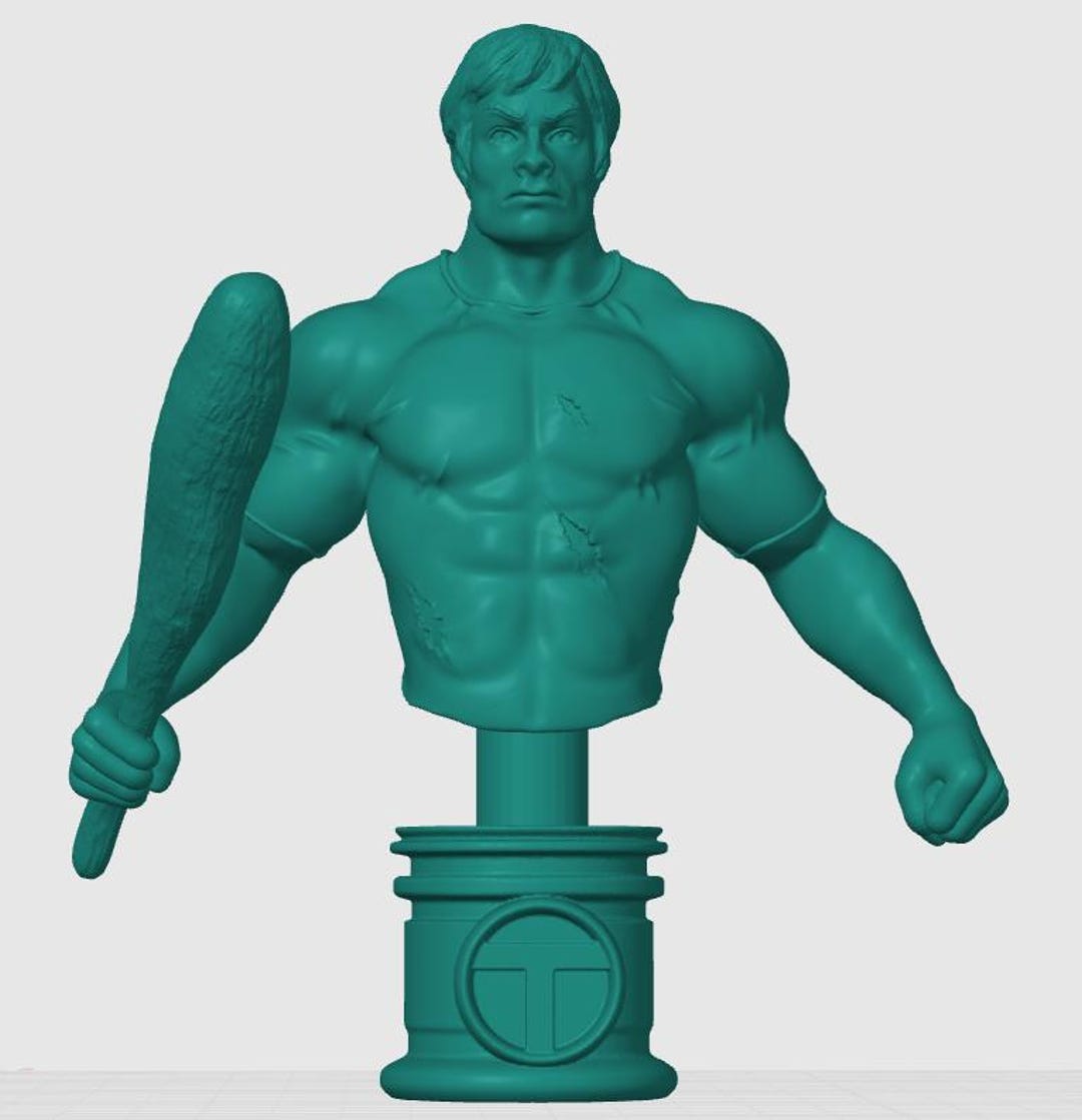 Teen Titans Gnarrk 3d Printed Bust FAN ART - Etsy
