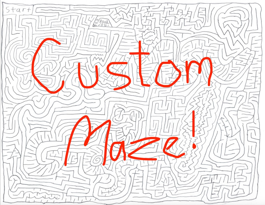 Custom Maze Tell Shane What You Want and He Will Make You a Custom Maze ...